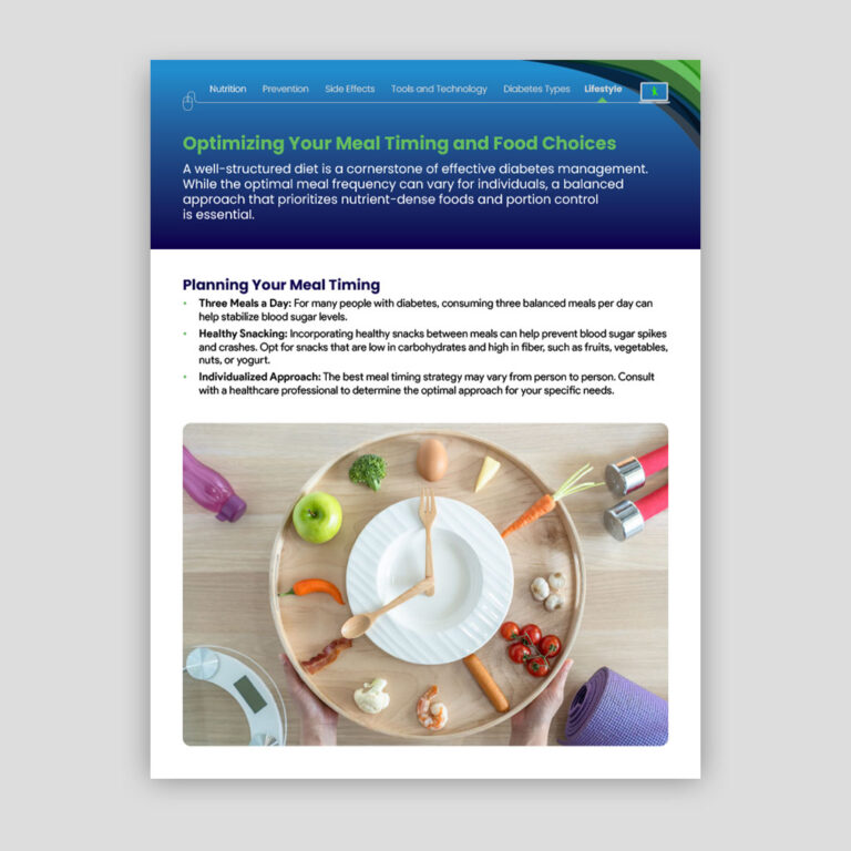 Optimizing Your Meal Timing and Food Choices | ADS Healthcare Provider Hub