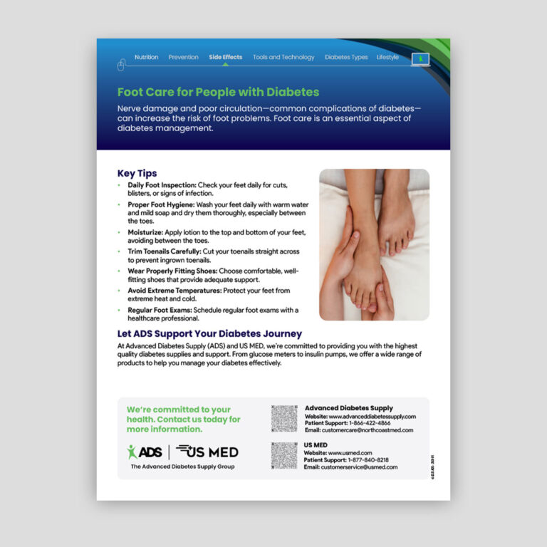 Foot Care for People with Diabetes | ADS Healthcare Provider Hub
