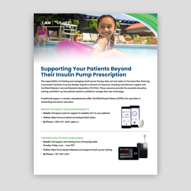 Insulin Pump Training Resources for Your Patient | ADS Healthcare ...
